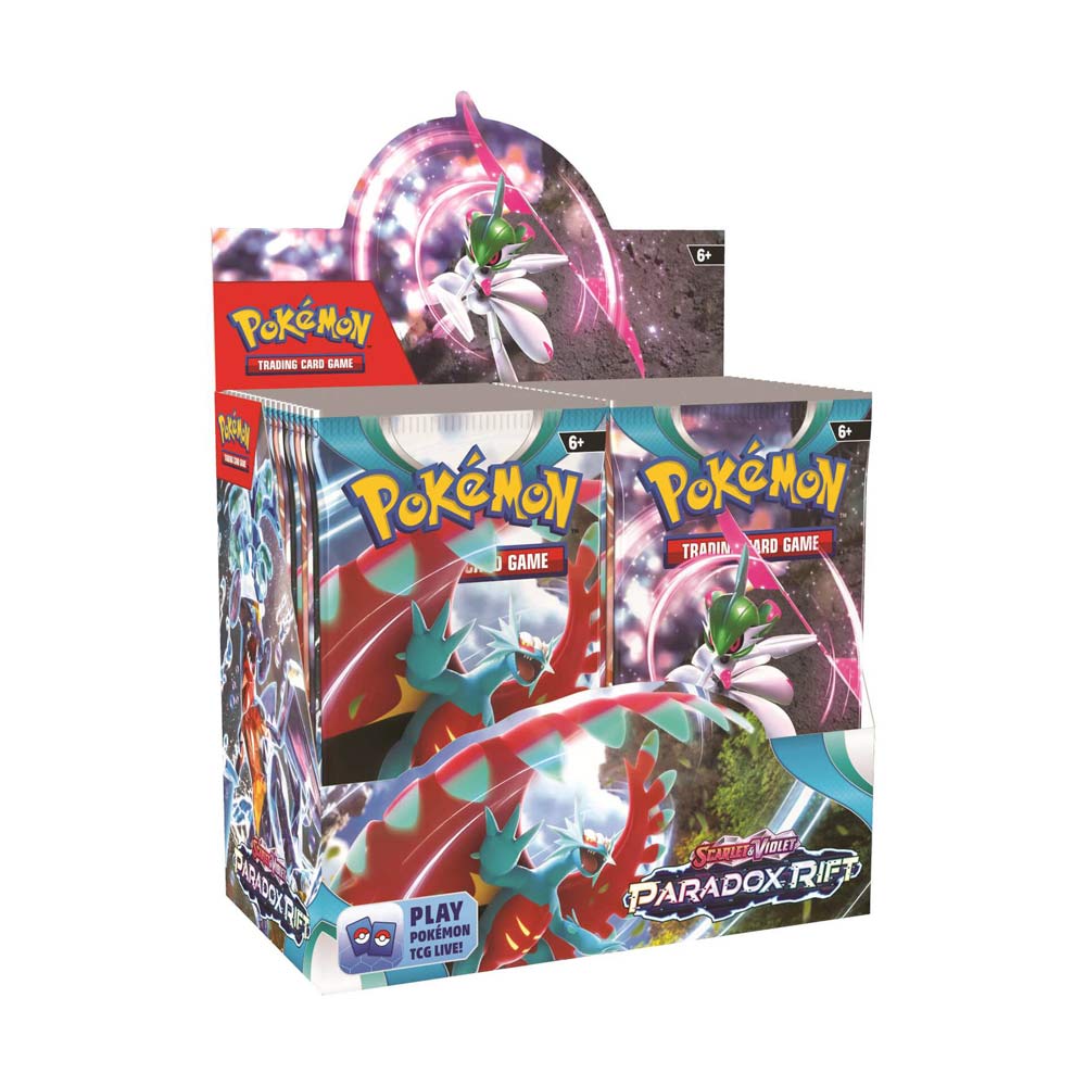 Pokemon TCG 美版 SV4 SCARLET & VIOLET Paradox Rift Booster box | HobbyX Store | 集換式卡牌遊戲專賣店