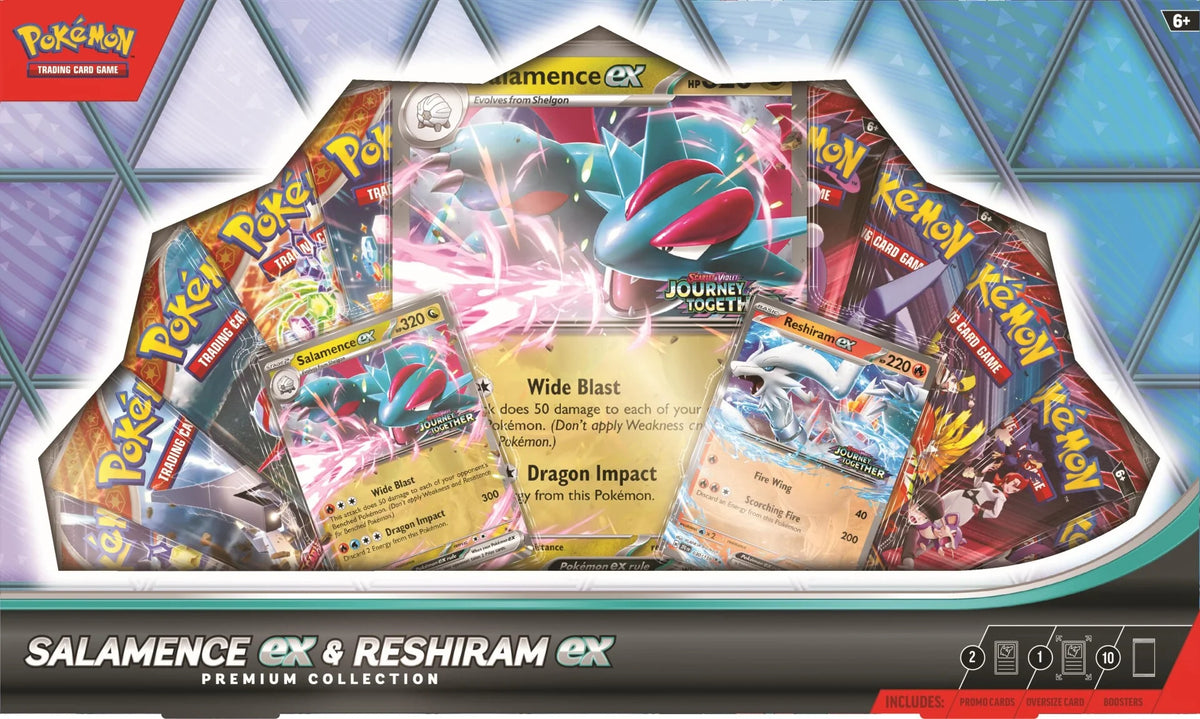 Pokemon TCG 美版 Salamence ex & Reshiram ex | HobbyX Store | Trading Card Store in Hong Kong