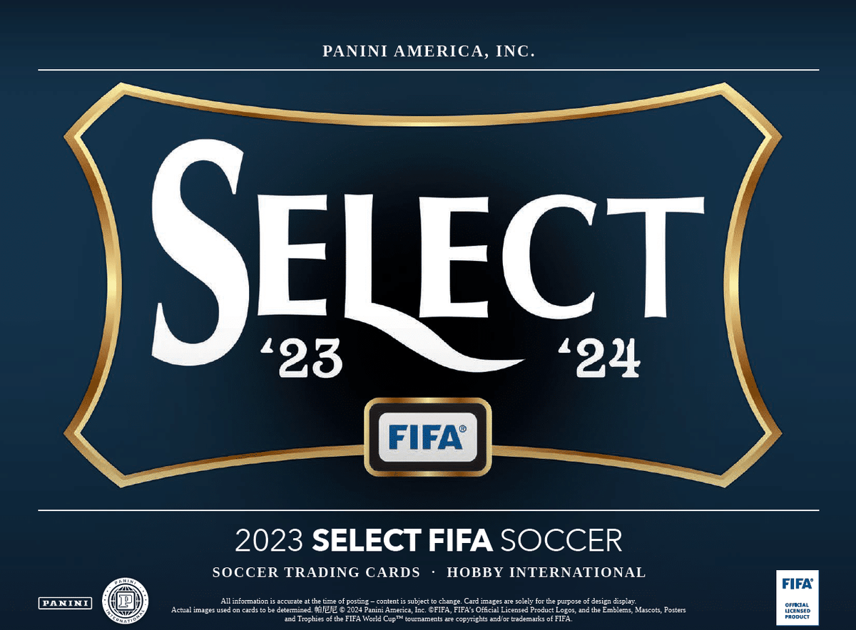 2023-24 Panini Select FIFA Soccer Hobby International Box | HobbyX ...
