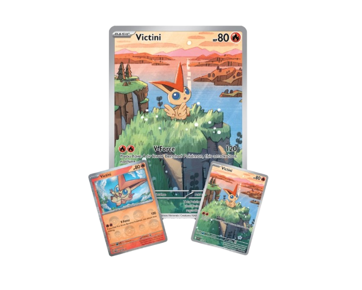 Pokemon TCG 美版 SV10.5 Victini Box set | HobbyX Store | 集換式卡牌遊戲專賣店