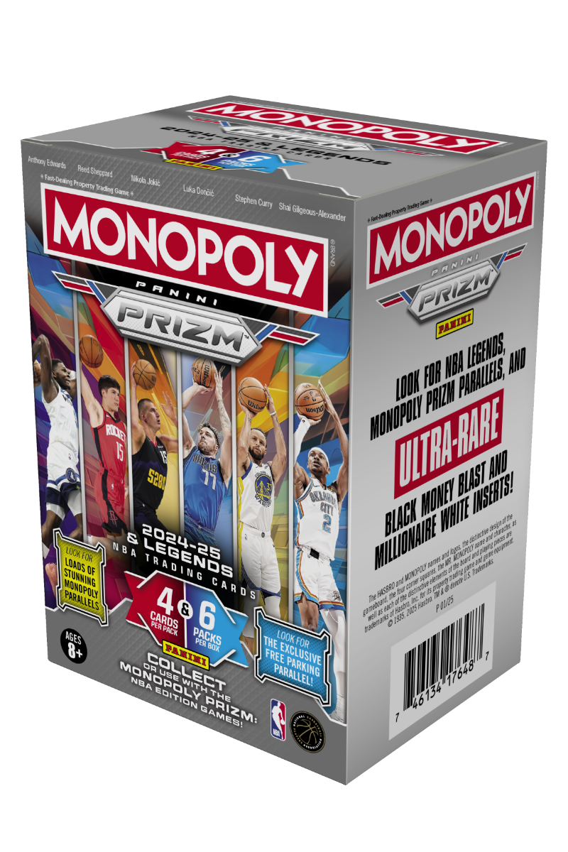 2024-25 Panini Prizm Monopoly Basketball Blaster Box | HobbyX Store ...