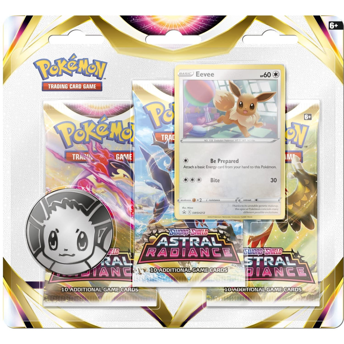 Pokemon TCG 美版 SS10 Astral Radiance 3 Pack Blister | HobbyX Store | 集換式 ...
