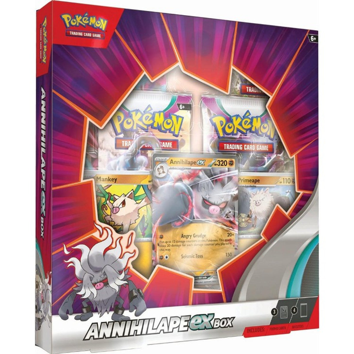 Pokemon TCG 美版 Annihilape ex Box | HobbyX Store | 集換式卡牌遊戲專賣店