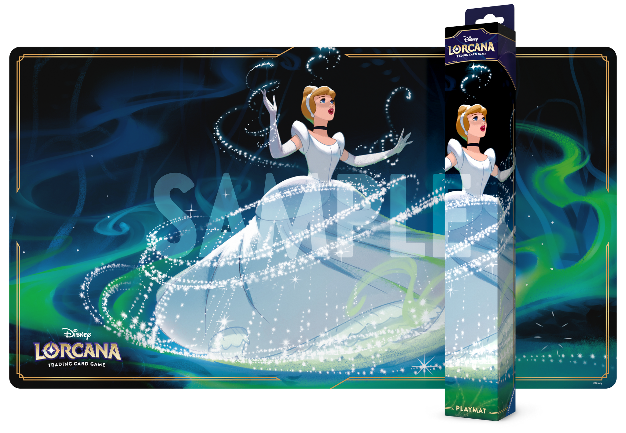 Disney Lorcana TCG Fabled Playmat - Cinderella Bibbidee Bobbidi Boo ...