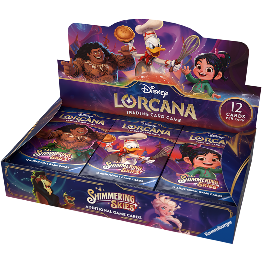 Disney Lorcana TCG Shimmering Skies Booster Box | HobbyX Store ...