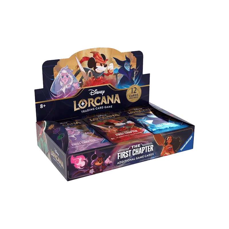 Disney Lorcana TCG The First Chapter Booster Box | HobbyX Store ...