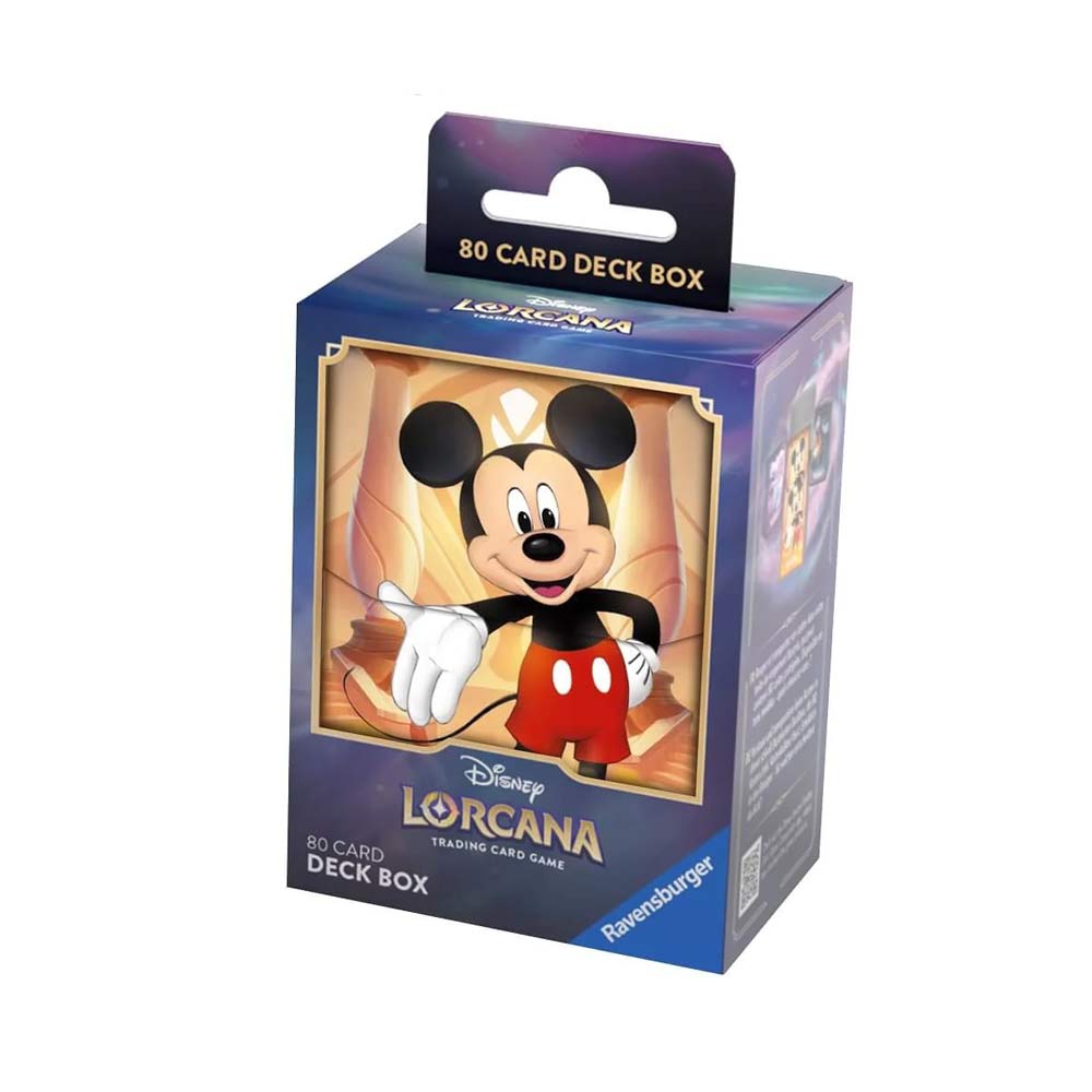 Disney Lorcana TCG The First Chapter Deck Box – Mickey Mouse | HobbyX ...