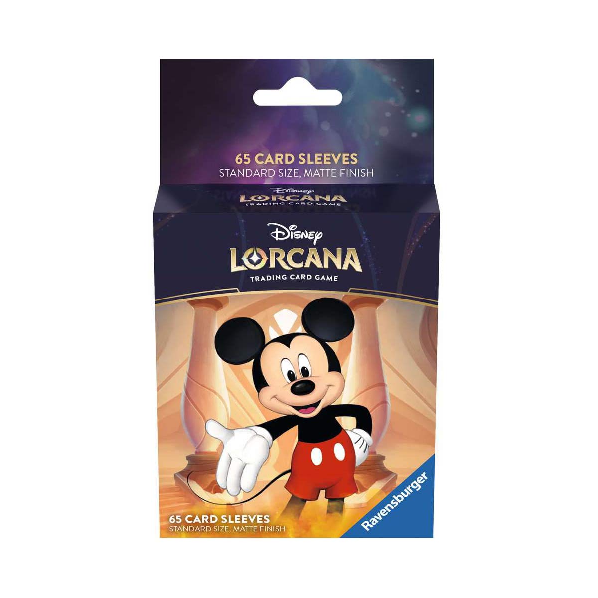 Disney Lorcana TCG The First Chapter Card Sleeves – Mickey Mouse ...