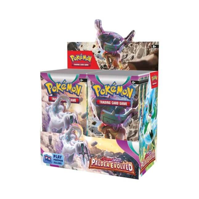Pokemon TCG 美版 SV2 Scarlet & Violet-Paldea Evolved Booster Box | HobbyX ...