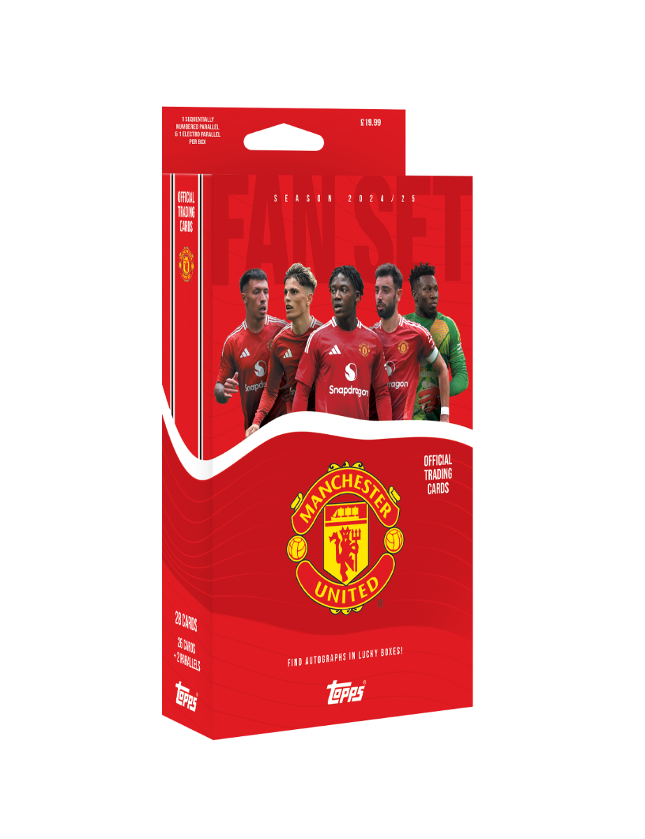 2024-25 Topps Fan Set - Manchester United | HobbyX Store | Trading Card ...