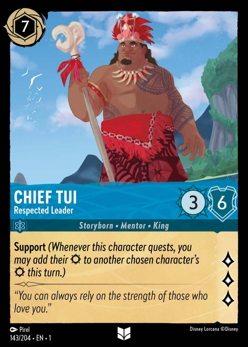 Chief Tui - Respected Leader | HobbyX Store | Trading Card Store in ...