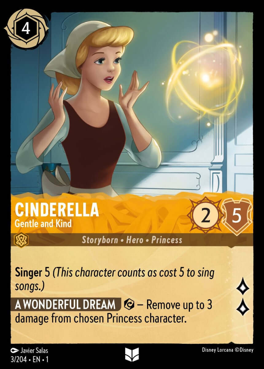 Cinderella - Gentle and Kind | HobbyX Store | 集換式卡牌遊戲專賣店
