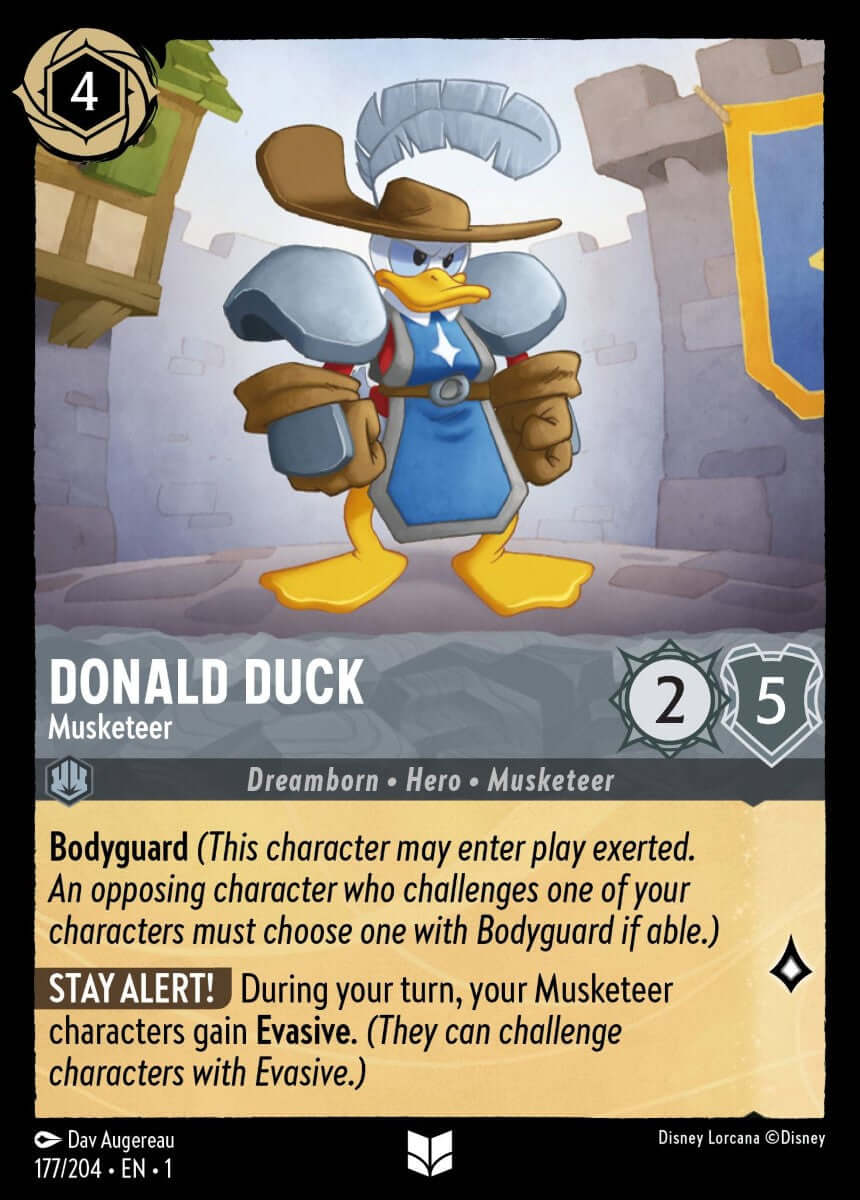 Donald Duck - Musketeer | HobbyX Store | Trading Card Store in Hong Kong