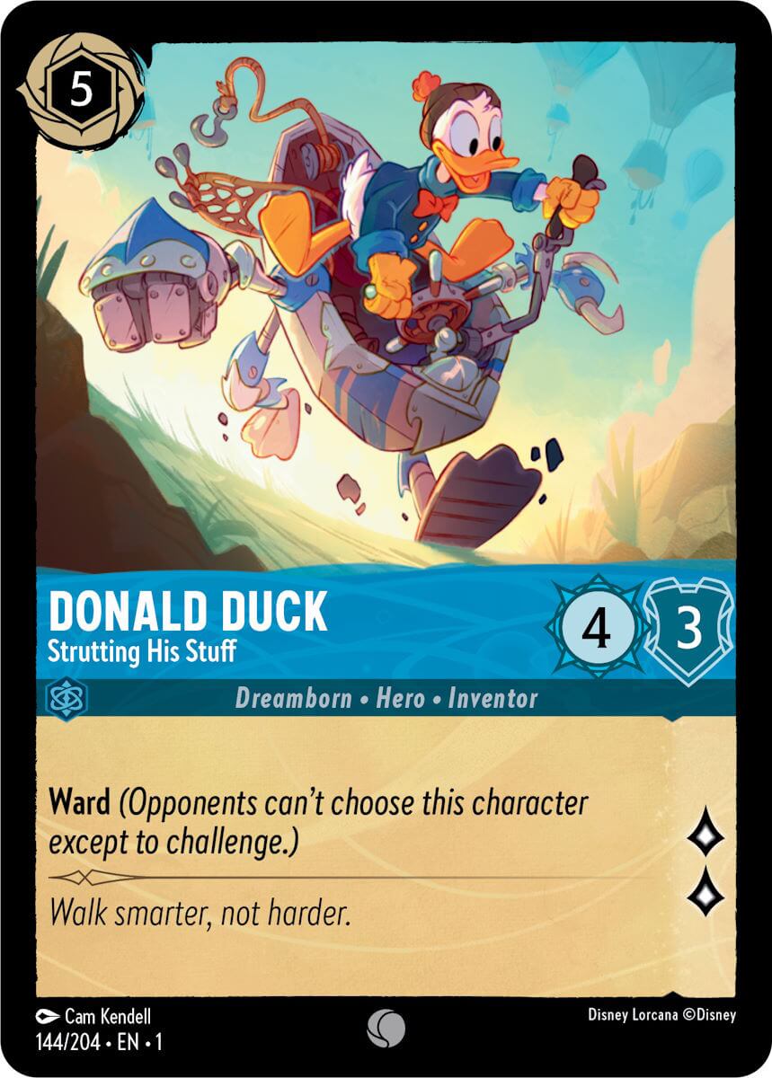 Donald Duck - Strutting His Stuff | HobbyX Store | Trading Card Store ...