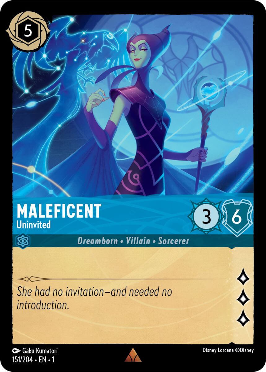 Maleficent - Uninvited | HobbyX Store | 集換式卡牌遊戲專賣店