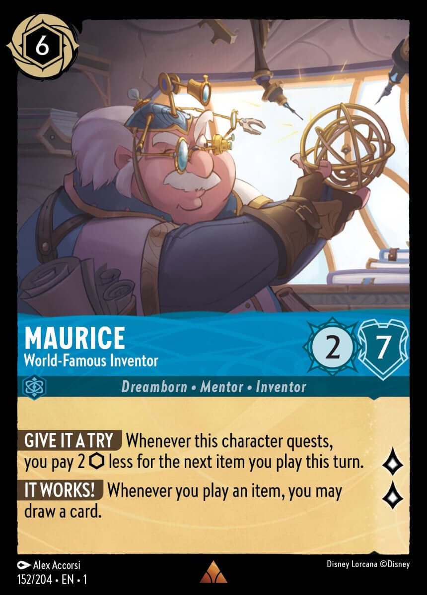Maurice - World-Famous Inventor | HobbyX Store | Trading Card Store in ...
